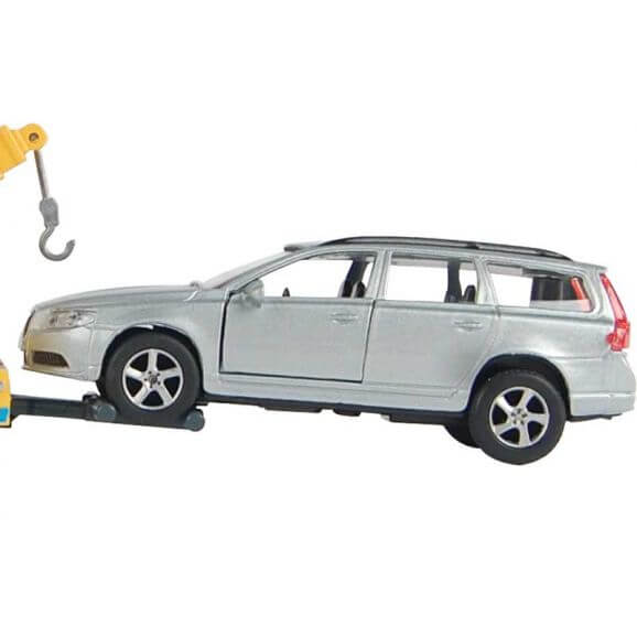 Köp Leksaksbil Bärgare och Volvo V70 Bil Kids Globe